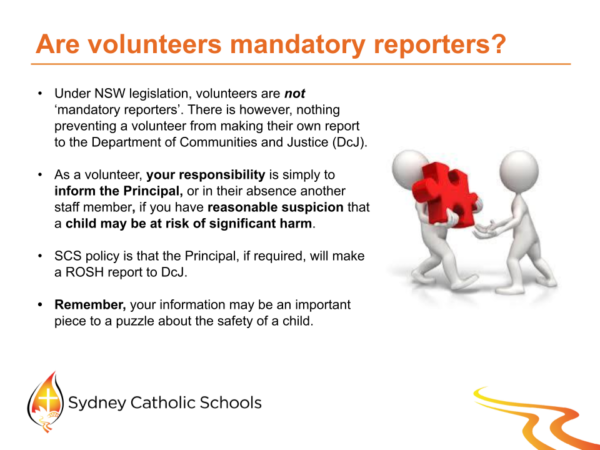Volunteers Induction | Sydney Catholic Schools